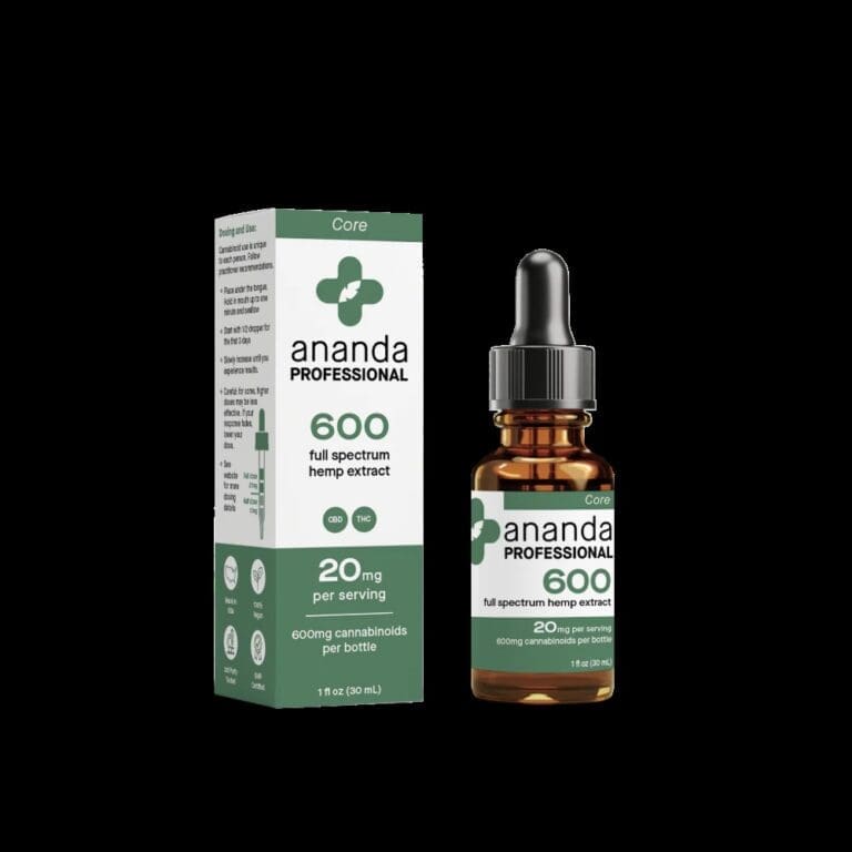Ananda Professional Full Spectrum CBD Extract 600MG | The Hemp Pharmacist